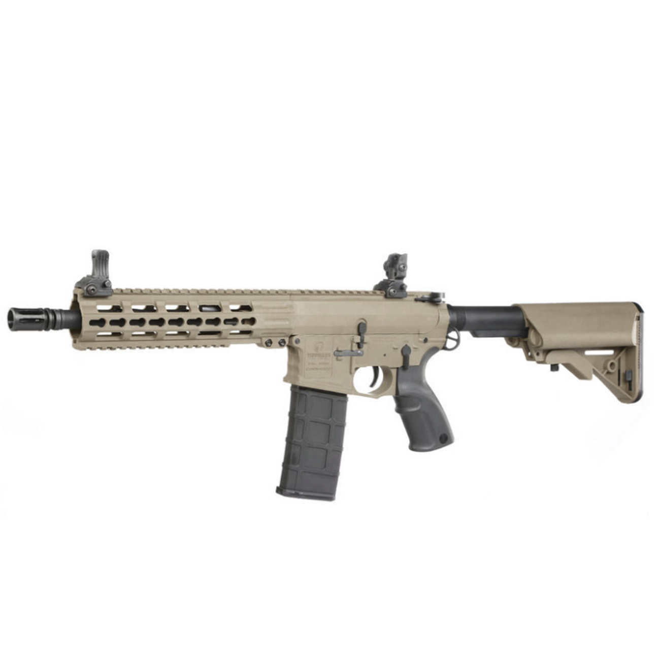 Tippmann Commando CQB - Elektrisk Softgunrifle - Tan - Game-On.no
