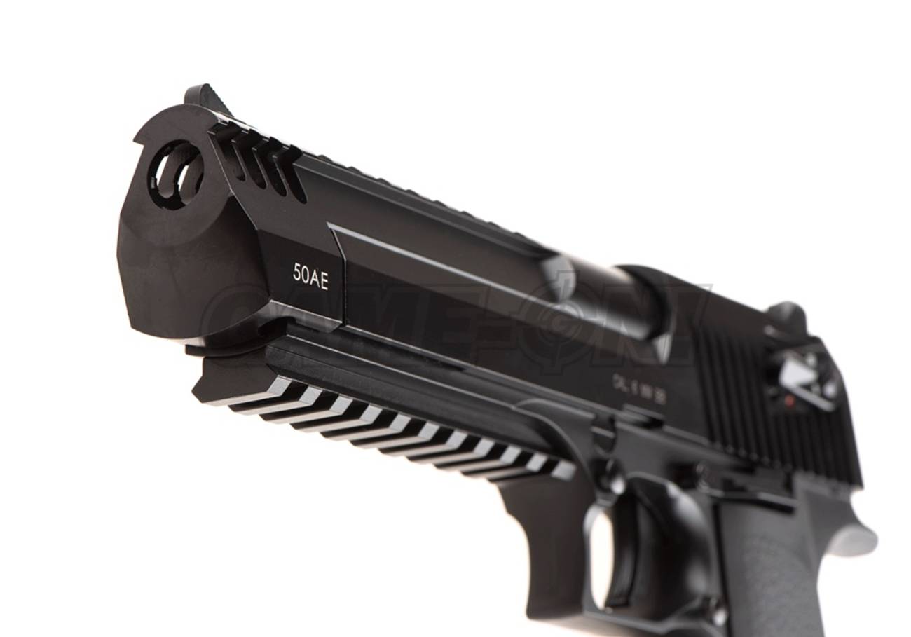 KWC - Deagle .50 L6 Full Auto Softgun Pistol med Blowback - Svar - Game ...